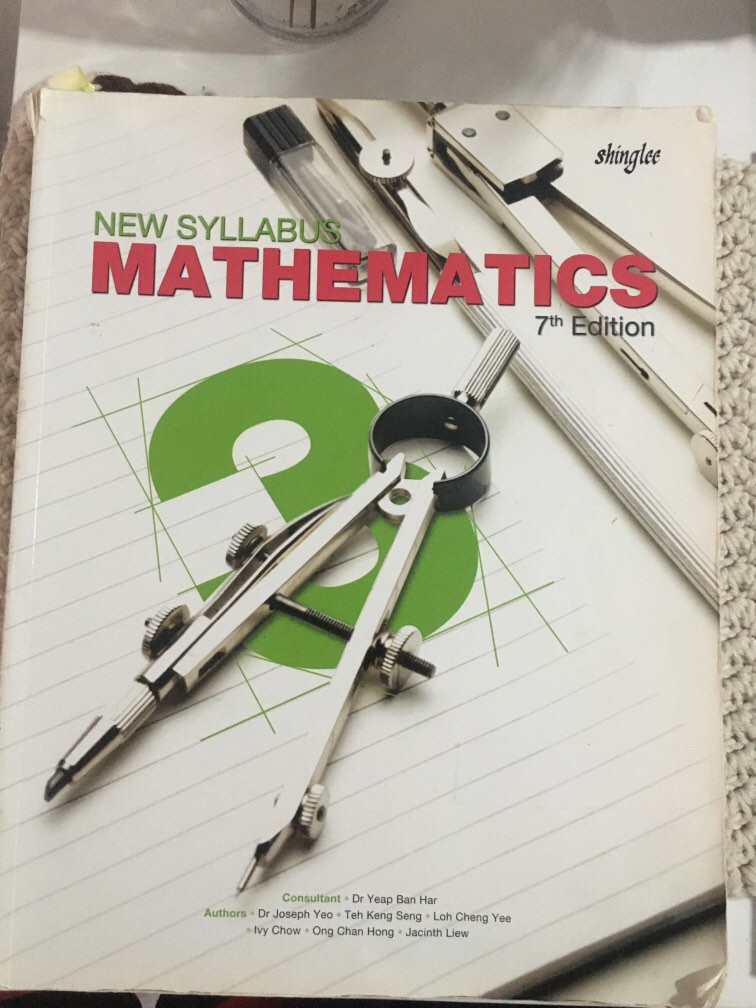 New Syllabus Mathematics 7th Edition Sec 3, Hobbies & Toys, Books ...