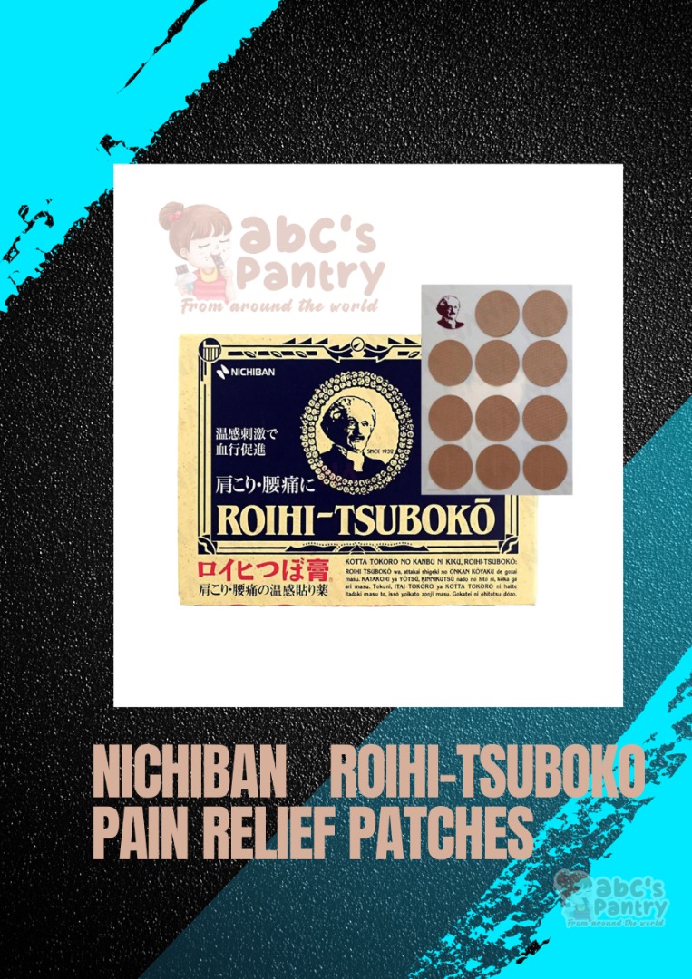NICHIBAN JAPAN | Roihi Tsuboko | Pain Relief Patches | 156pcs, Health ...