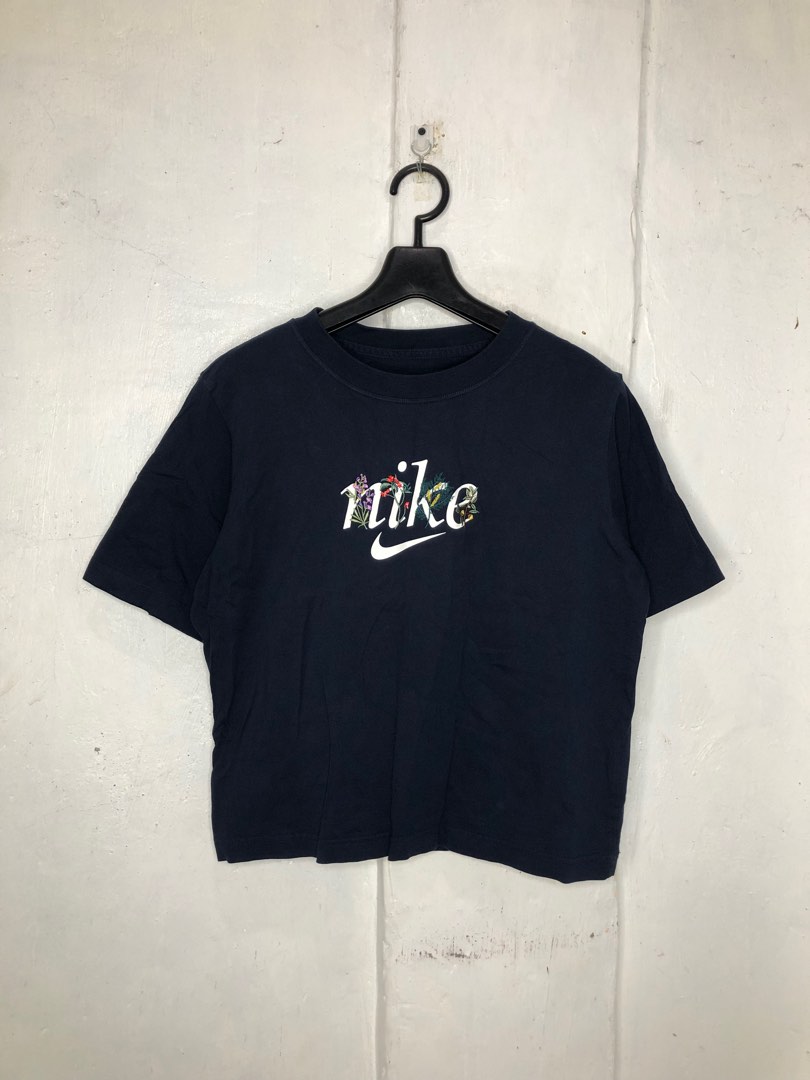Nike Embroid Design Boxy Top, Women's Fashion, Tops, Blouses on Carousell