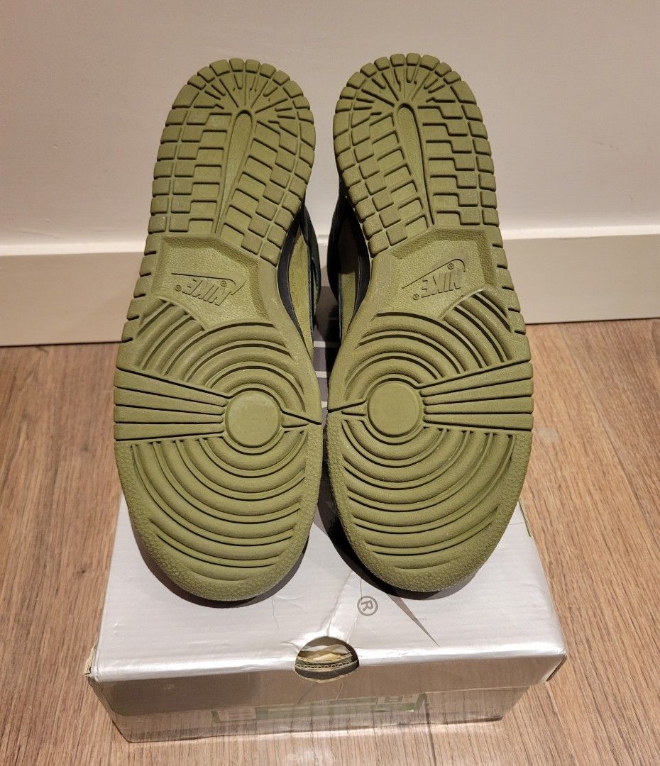 Nike SB Dunk High "Hulk", 男裝, 鞋, 波鞋 - Carousell