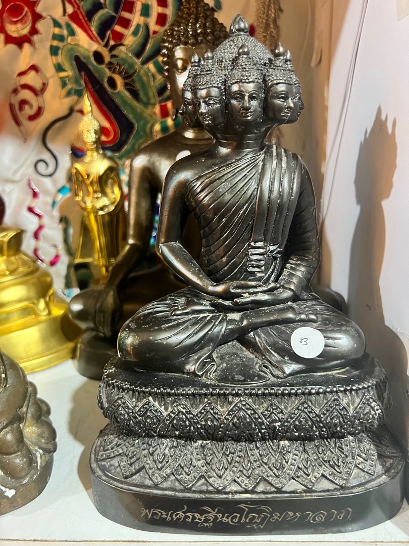 Nine face Buddha bucha thai Buddhist Buddhism amulet, Hobbies & Toys ...