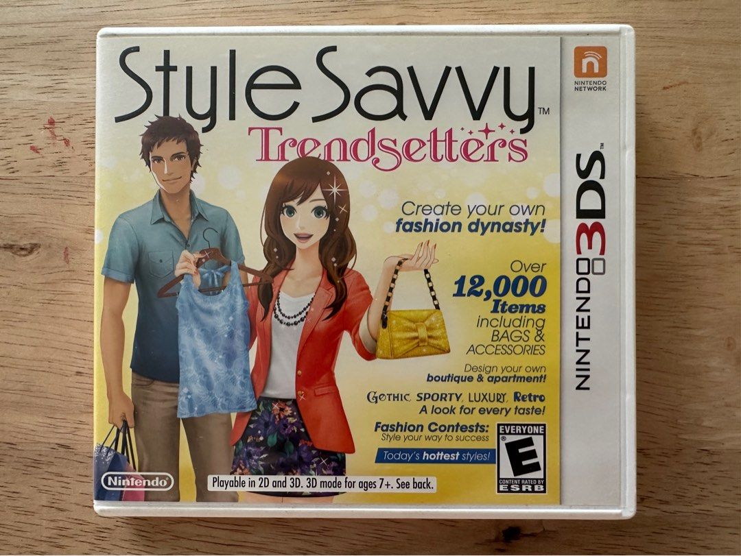 Nintendo 3DS 2DS Style Savvy Trendsetters Original Game, Video Gaming ...