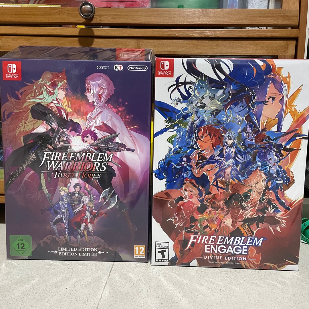 Nintendo Switch Fire Emblem Warriors Three Hopes Limited Edition EU ...