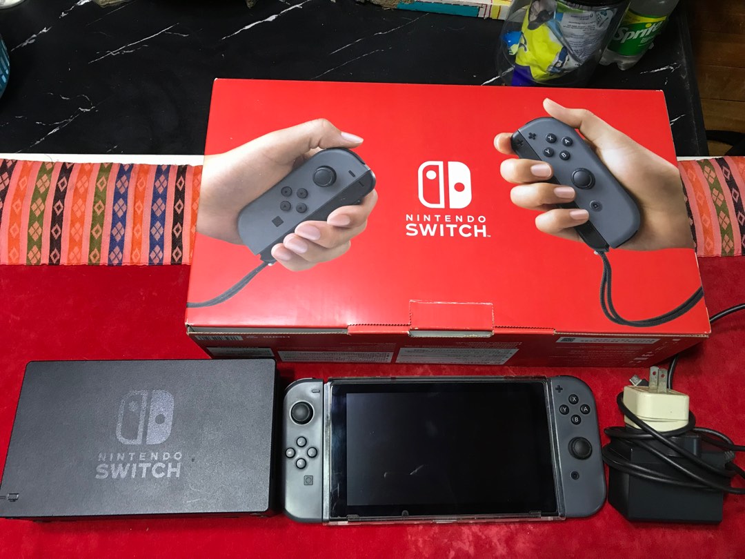 Nintendo switch V2 Dualboot Jailbreak 128gb, Video Gaming, Video Game ...