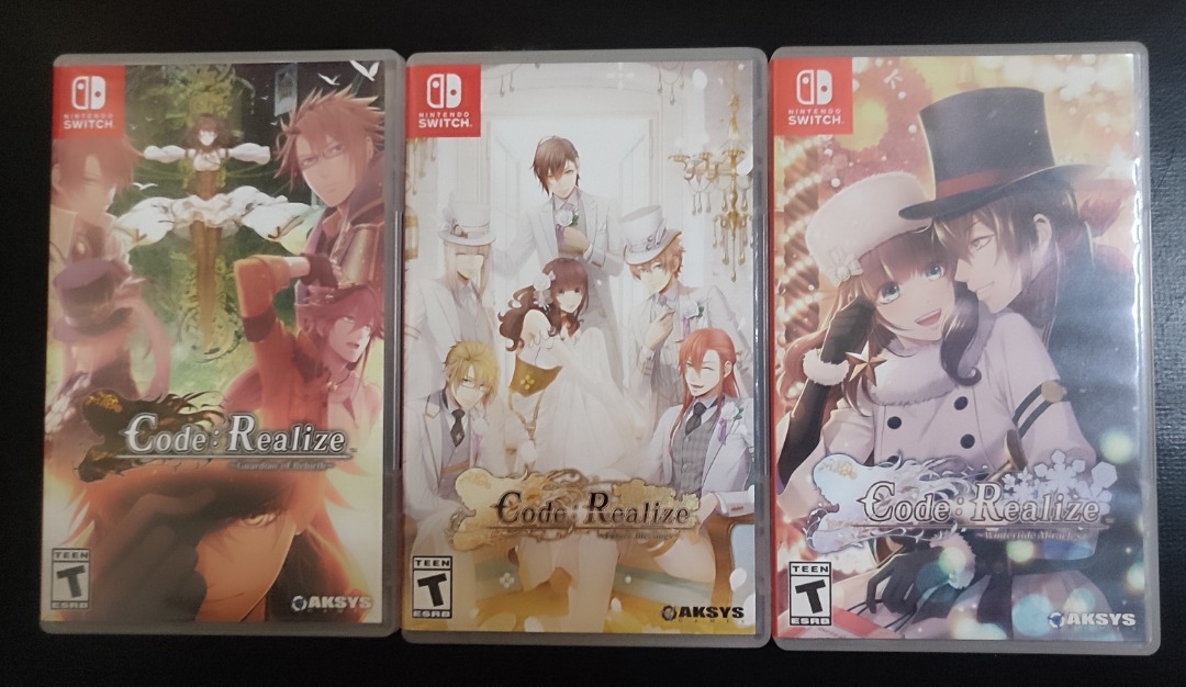 NSW Code: Realize Set (Used/Preloved), Video Gaming, Video Games, Nintendo on Carousell
