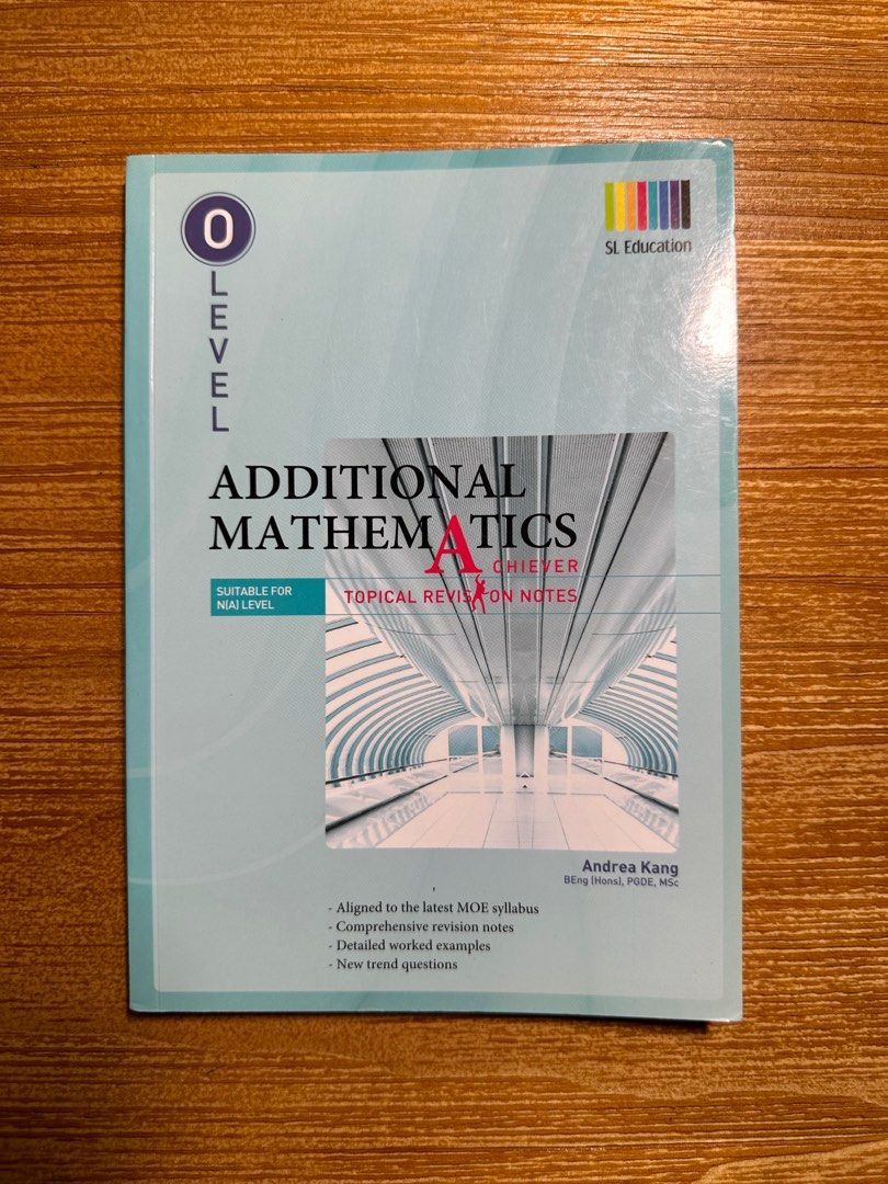 O LEVEL ADDITIONAL MATHEMATICS TOPICAL REVISION NOTES, Hobbies & Toys ...