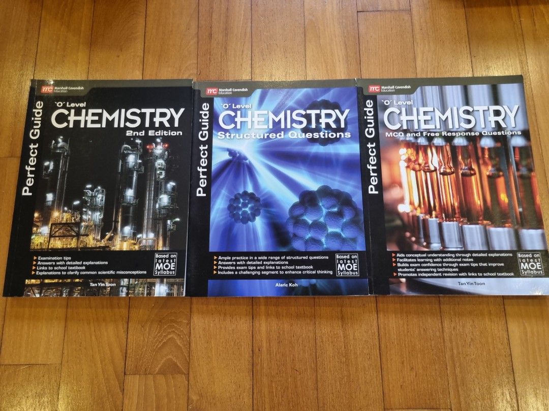 O LEVEL CHEMISTRY guide book MCQ and Structured Questions Bundle ...