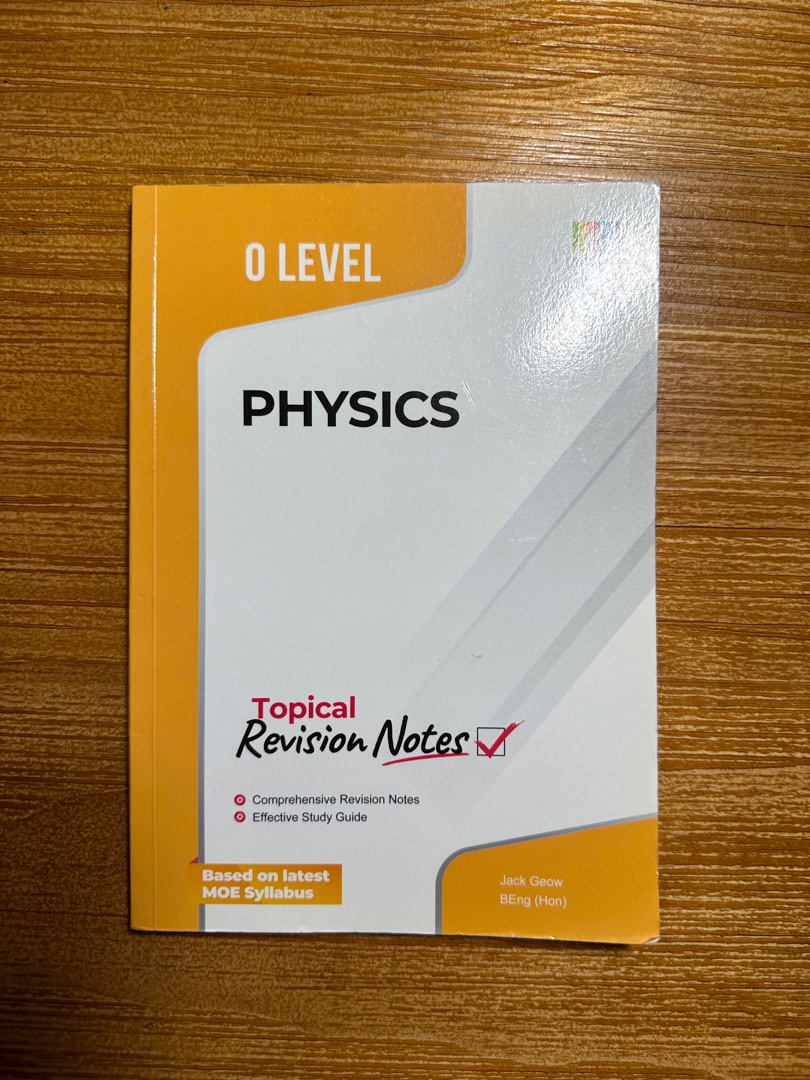 O LEVEL PHYSICS TOPICAL REVISION NOTES, Hobbies & Toys, Books ...