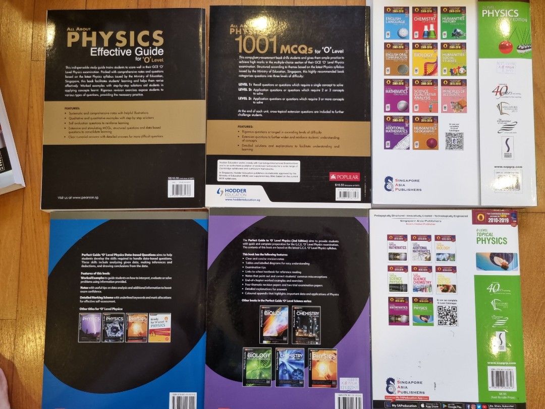 O level Physics TYS Guide Books Bundle $10 for all, Hobbies & Toys ...