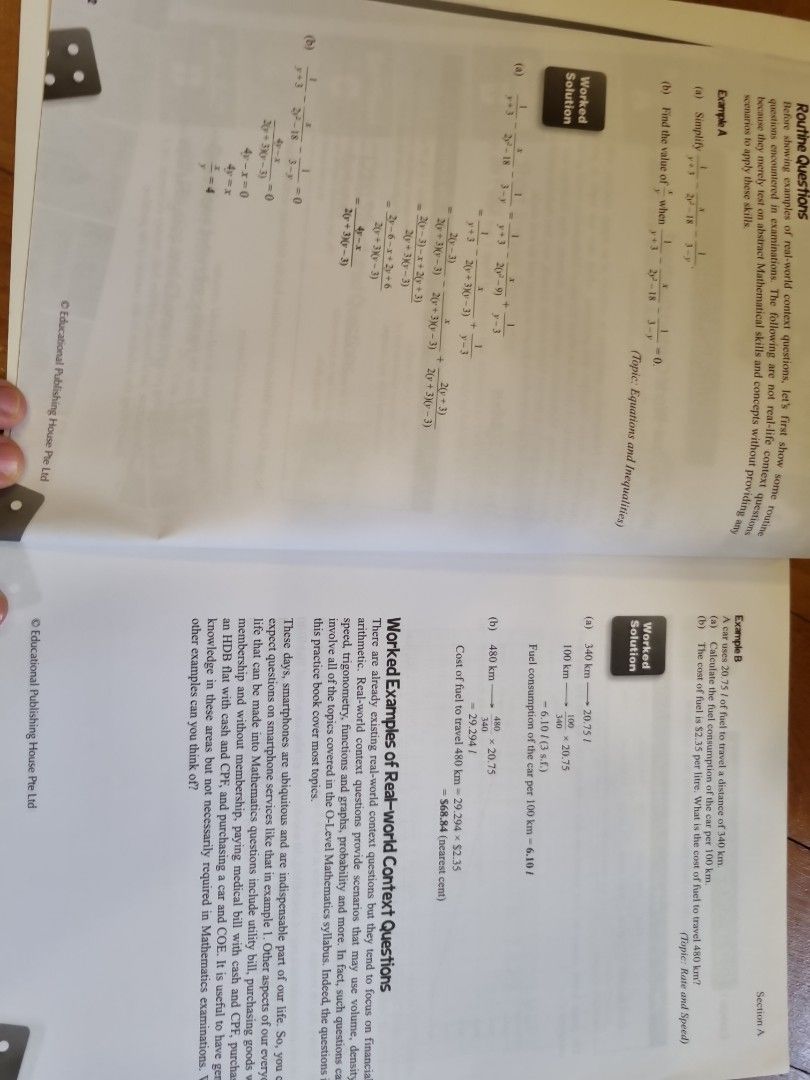 O level Real- World Maths, Hobbies & Toys, Books & Magazines ...