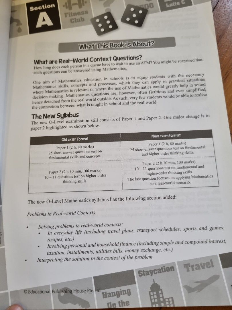 O level Real- World Maths, Hobbies & Toys, Books & Magazines ...
