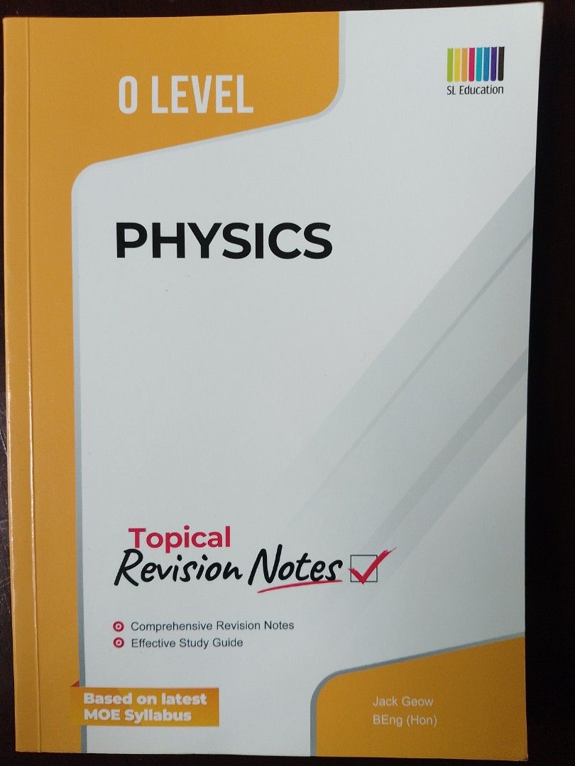 O Level Topical Revision Notes, Hobbies & Toys, Books & Magazines ...