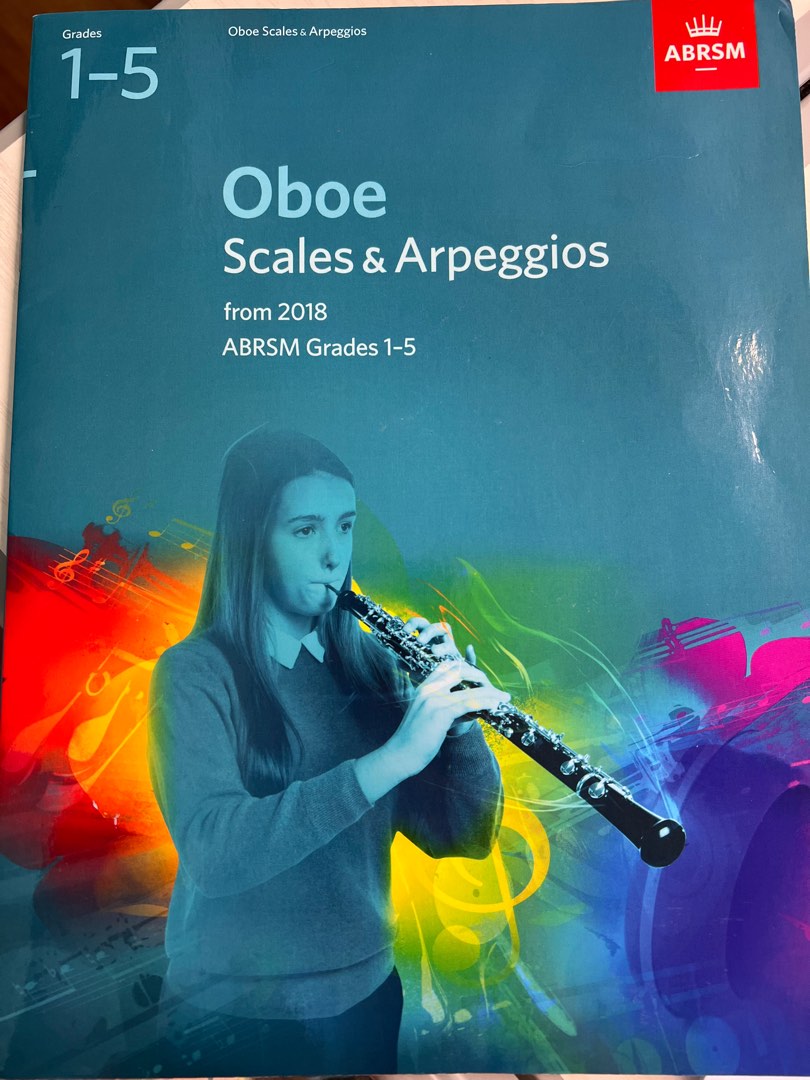 Oboe scales and arpeggio ABRSM grade 1-5, 興趣及遊戲, 音樂、樂器 & 配件, 音樂與媒體 - 樂譜 ...