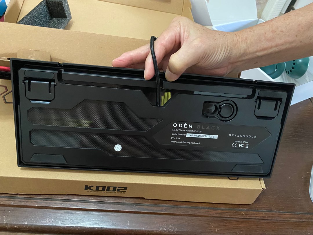 Aftershock Oden black, Computers & Tech, Parts & Accessories, Computer ...