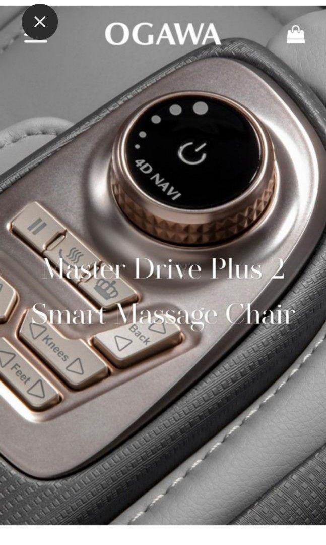 Ogawa Master Drive Plus 2 Massage chair, Furniture & Home Living, Furniture, Other Home ...