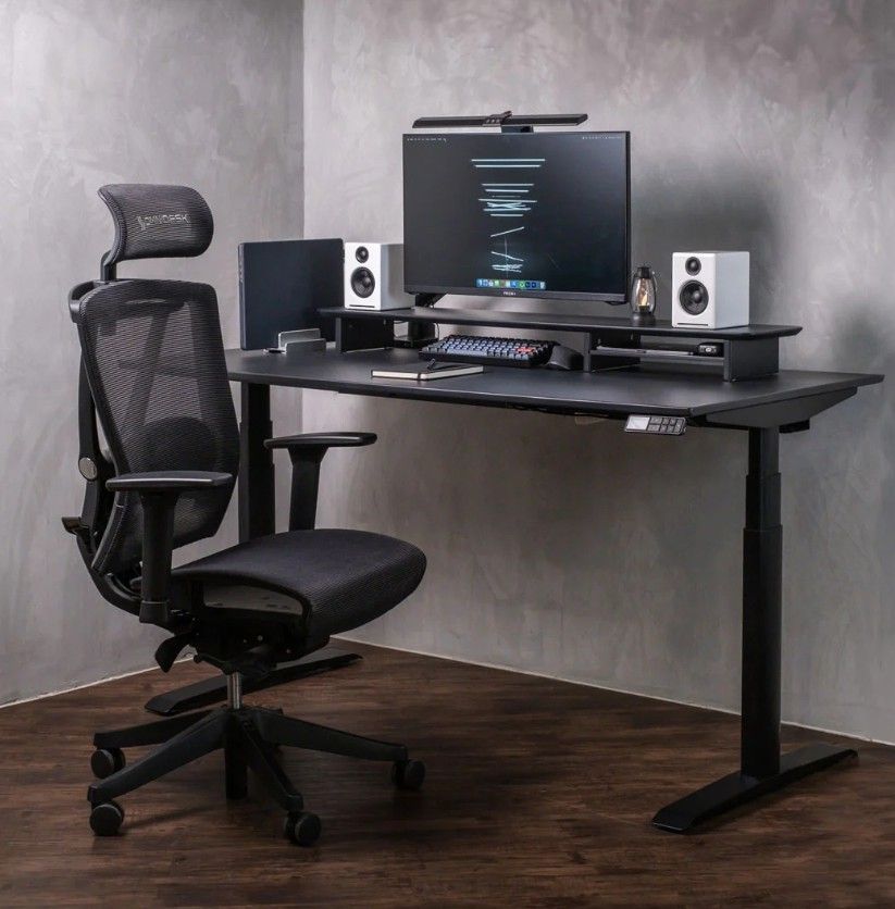 Omnidesk Black, Furniture & Home Living, Furniture, Tables & Sets on ...