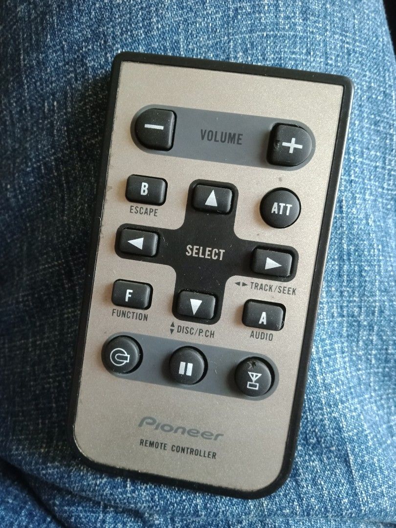 Orig Pioneer Car Audio Remote Control, Car Parts & Accessories, Audio ...