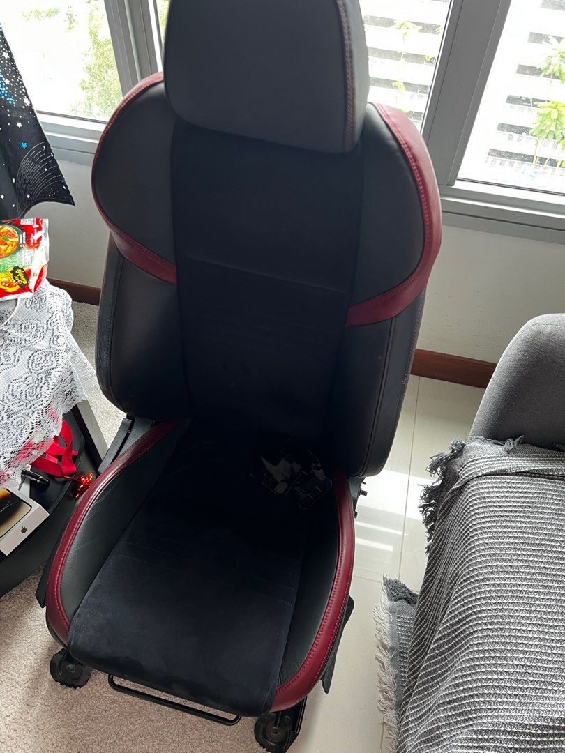 Original Driver side STI seats [2015+] VAG VAF VAB ALCANTARA SEMI ...