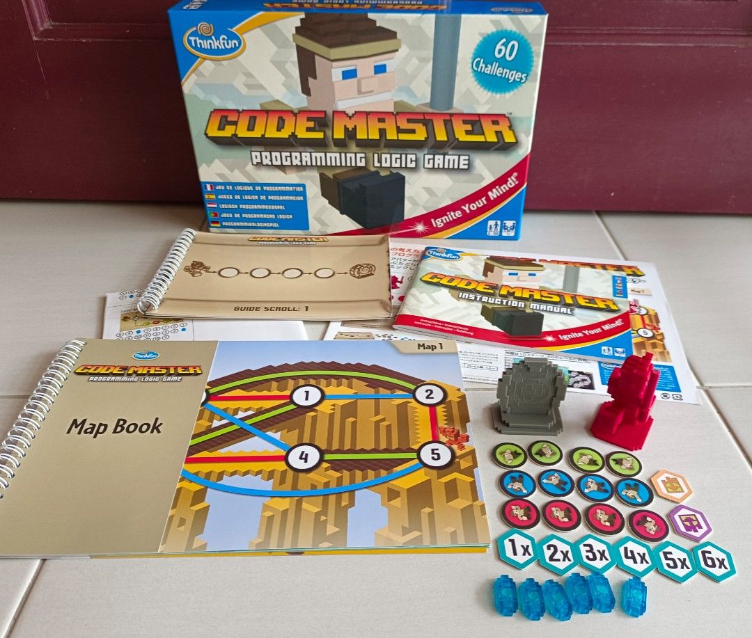Original Thinkfun Code Master Programming Logic Game Board Game Hobbies And Toys Toys And Games On 5263