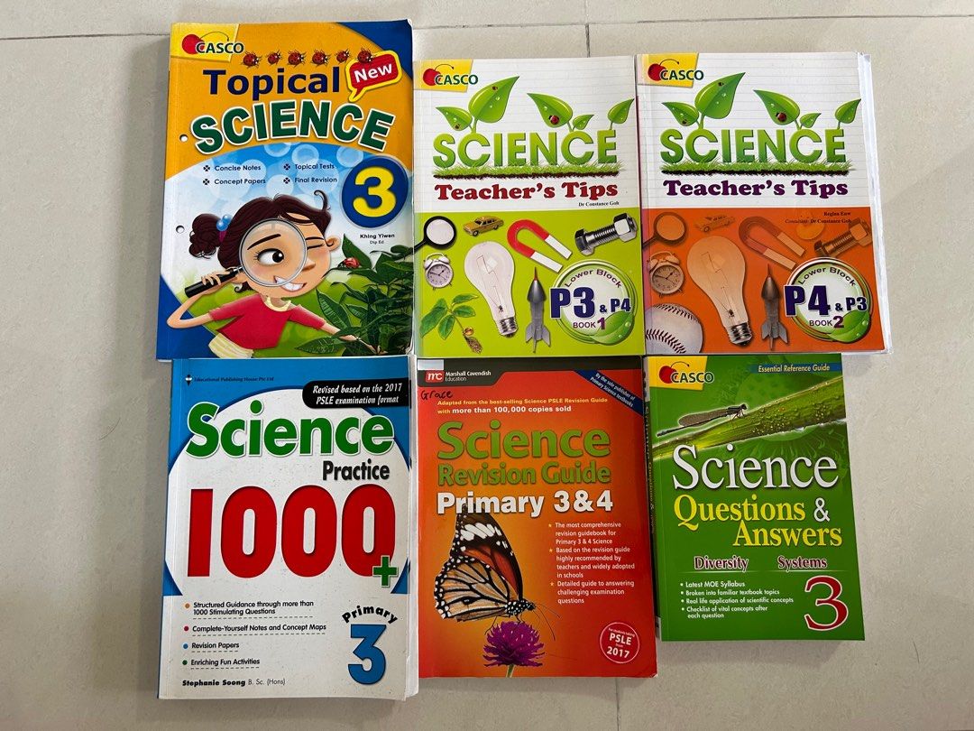 P3 Science Primary 3 CASCO EPH Marshal Cavendish Education, Hobbies ...