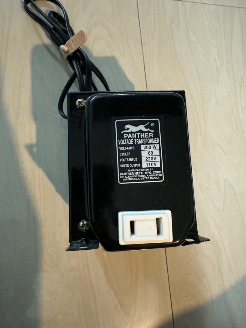 Panther Transformer 200W, TV & Home Appliances, Electrical, Adaptors ...