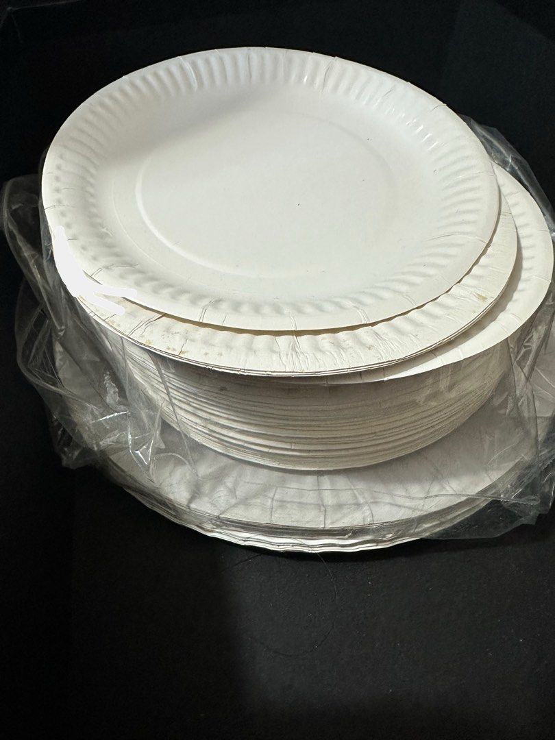 Paper plate for party or craft and free boxes, Furniture & Home Living ...