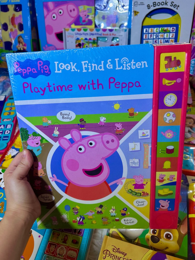 Peppa Pig Look Find and Listen, Hobbies & Toys, Books & Magazines ...