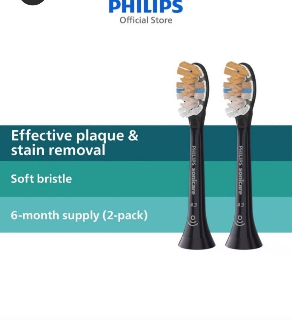 philips sonicare A3 Premium all in 1 toothbrush head, Beauty & Personal ...