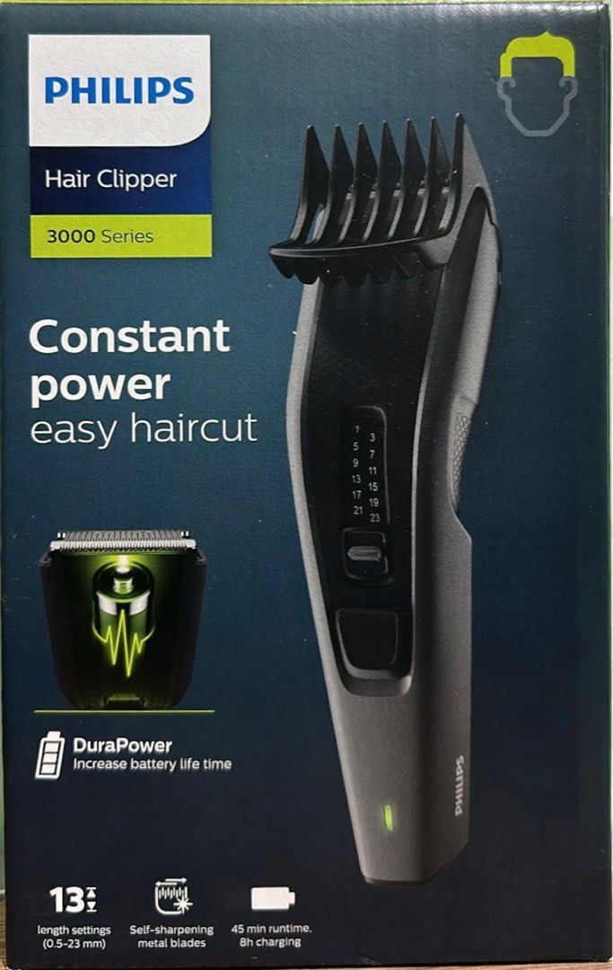 Philips Hairclipper Series 3000, Rechargeable Battery HC3525/15 with ...