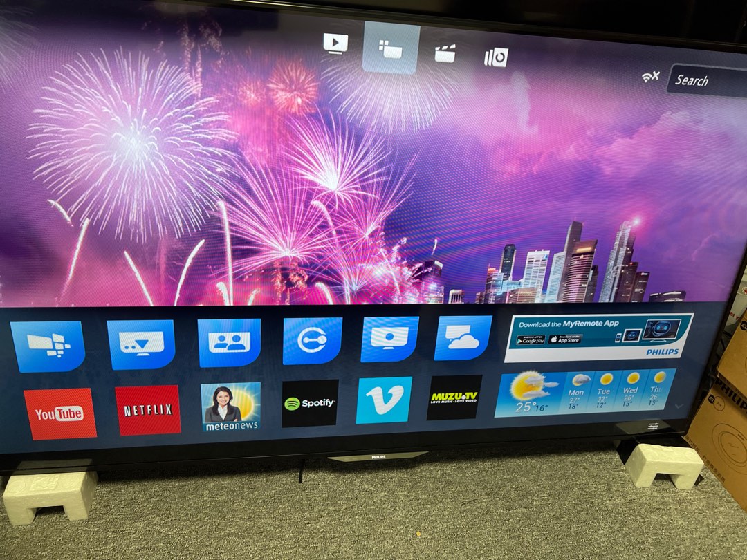 Philips Smart TV 65 Inches, TV & Home Appliances, TV & Entertainment ...