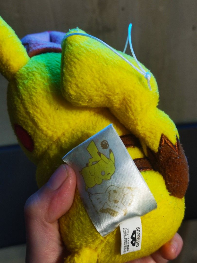 PIKACHU BANPRESTO PLUSH, Hobbies & Toys, Toys & Games on Carousell
