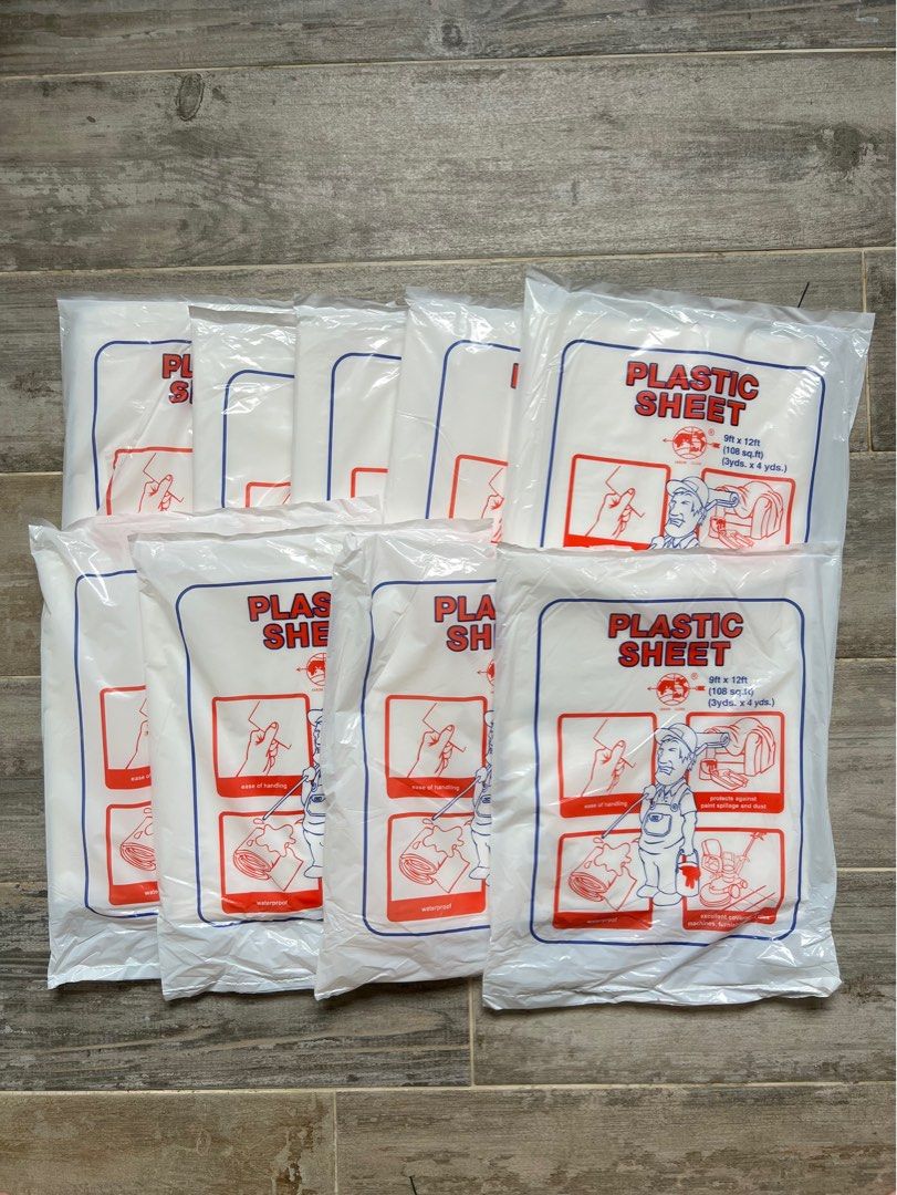 Plastic Sheet, Furniture & Home Living, Home Improvement & Organisation ...