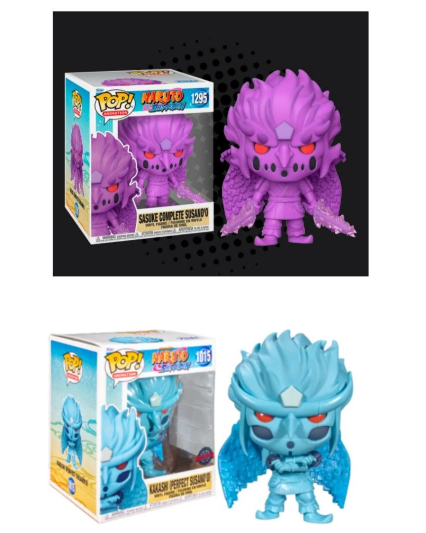 [PO] Sasuke & Kakashi Susanoo Funko Pop Set, Hobbies & Toys, Toys ...