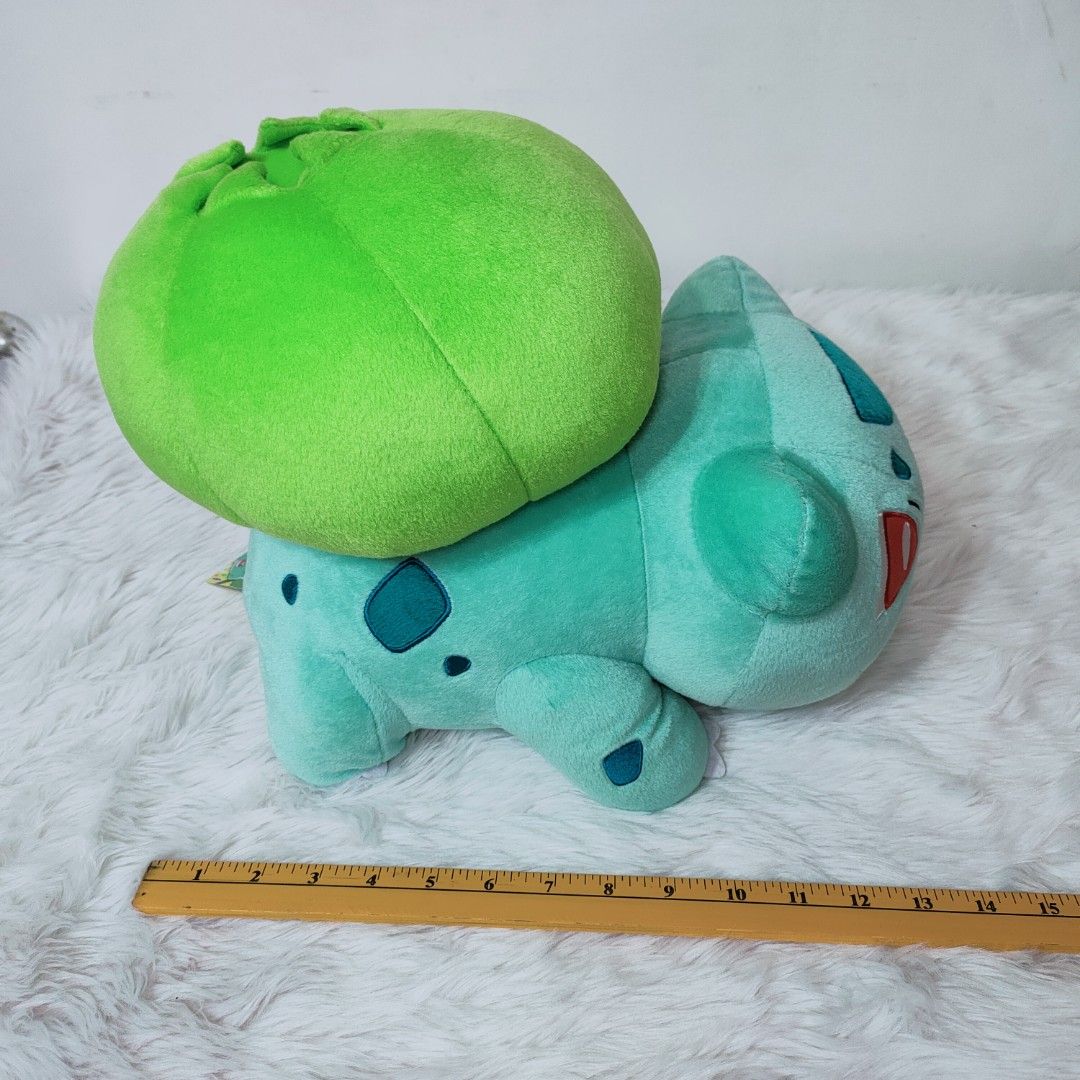 Pokemon Bulbasaur Wink Super Jumbo Plush, Hobbies & Toys, Toys & Games ...