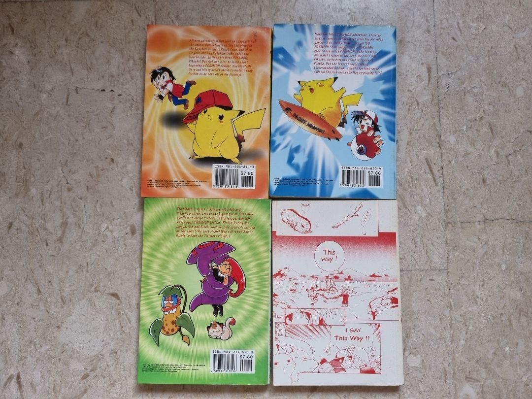 Pokemon comics.. The Electric Tale of Pikachu, Hobbies & Toys, Books ...