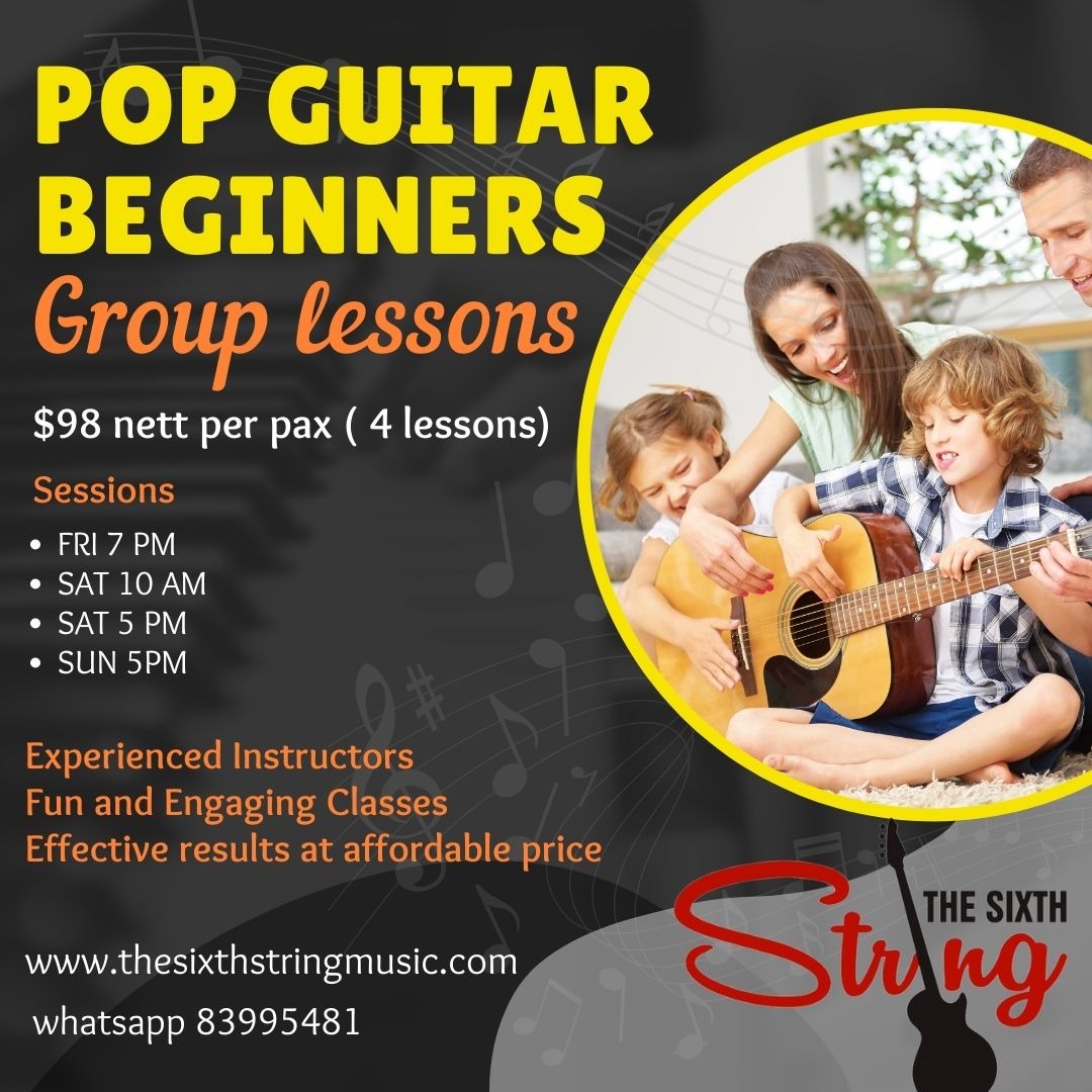 Pop Guitar Beginners Group Lessons, Learning & Enrichment, Music & Arts ...
