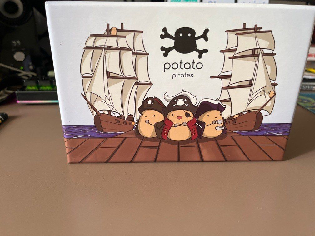 Potato pirates board game, Hobbies & Toys, Toys & Games on Carousell