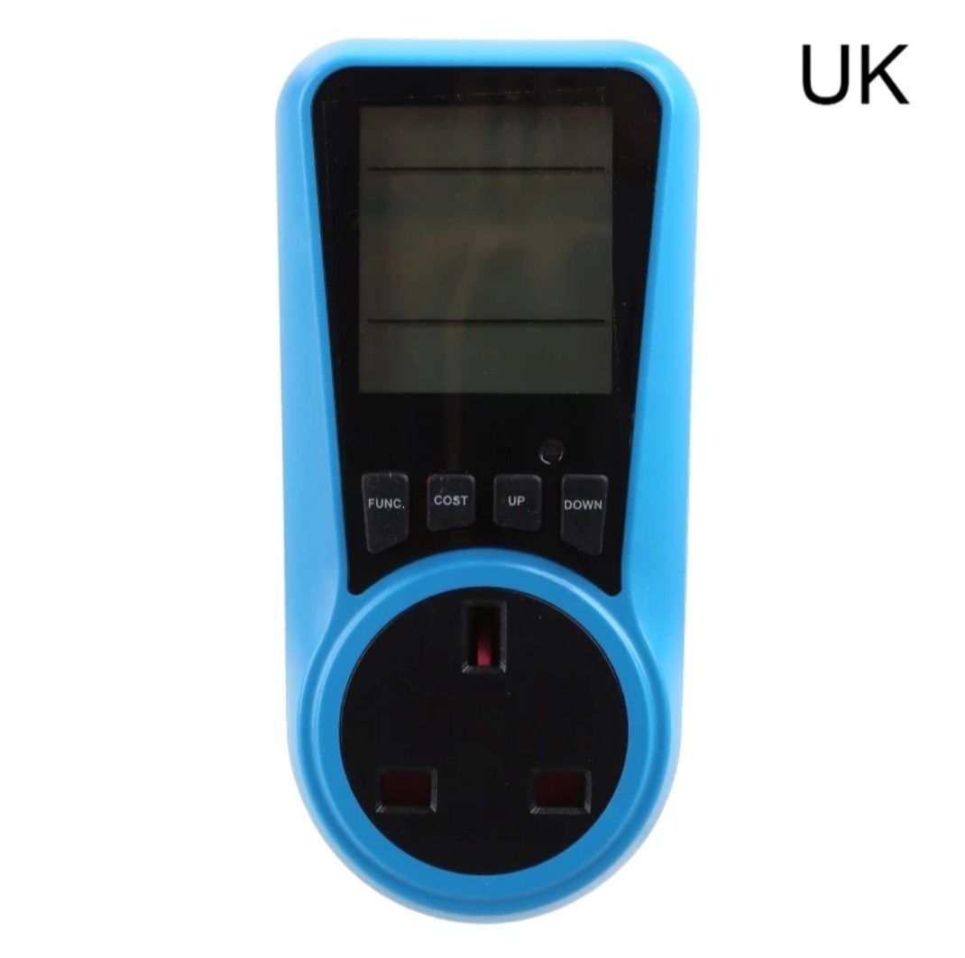 Power Meter Plug, Power Consumption Monitor Electricity Usage Monitor ...