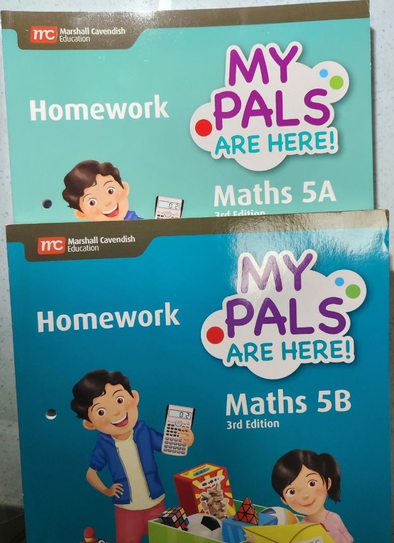 Primary 5 My Pals Maths Homework, Hobbies & Toys, Books & Magazines ...