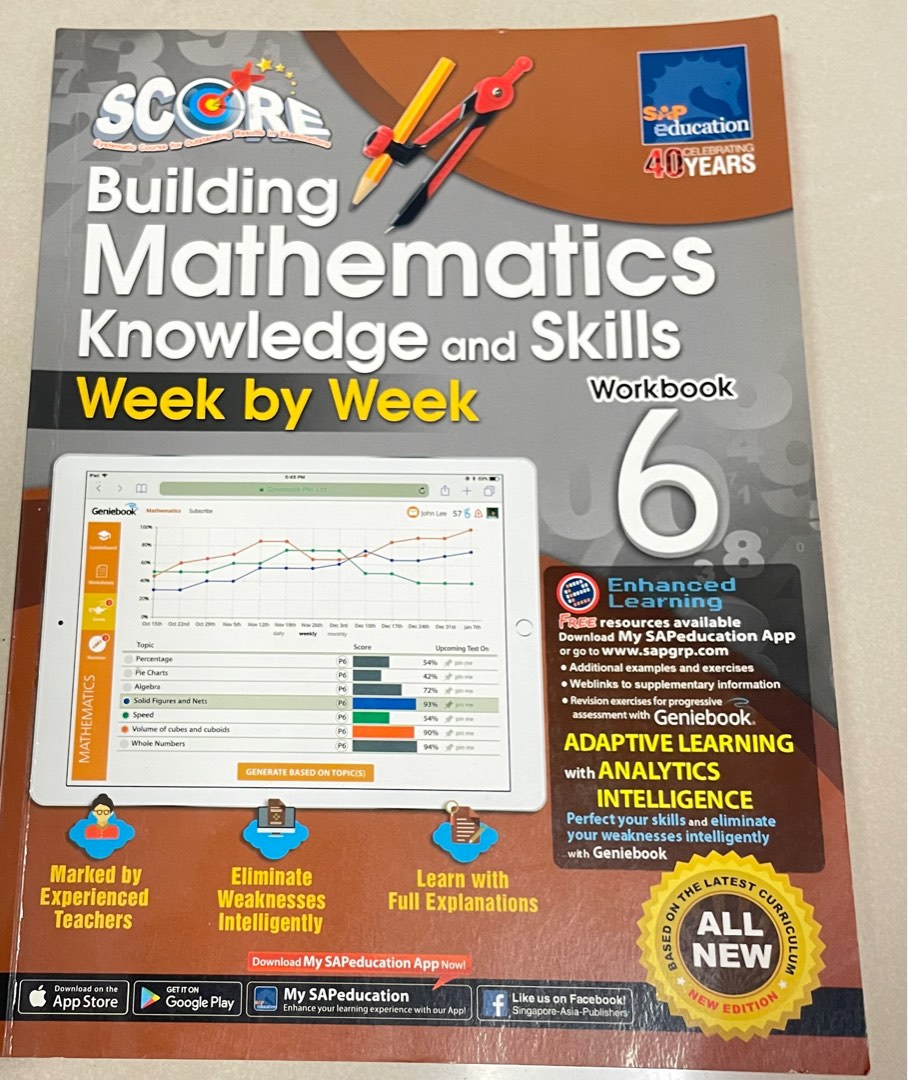 Primary 6 Math Assessment book, Hobbies & Toys, Books & Magazines ...