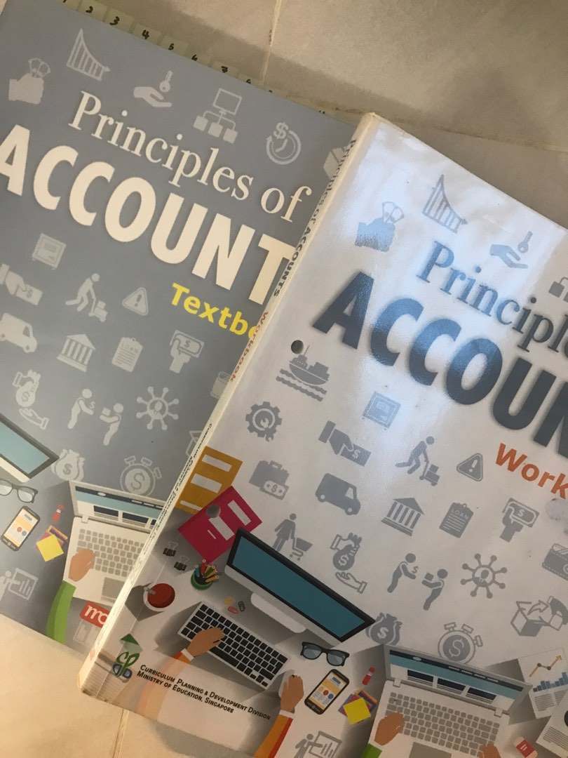 Principles of Accounts textbook and workbook, Hobbies & Toys, Books ...