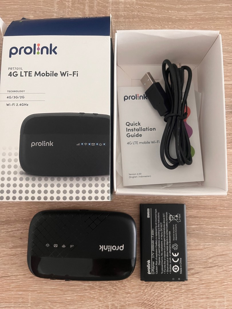 Prolink Mobile wifi 4G, Mobile Phones & Gadgets, Other Gadgets on Carousell