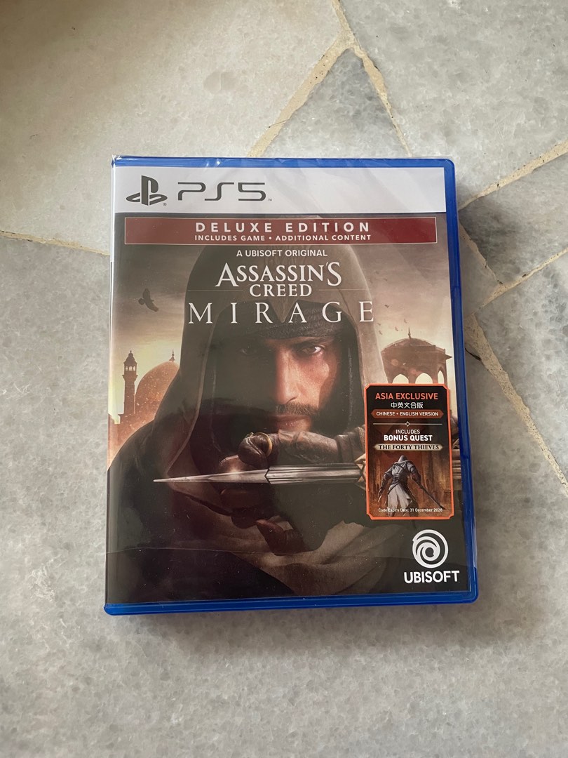 PS5 Assassin Creed Mirage Deluxe Edition, Video Gaming, Video Games, PlayStation on Carousell