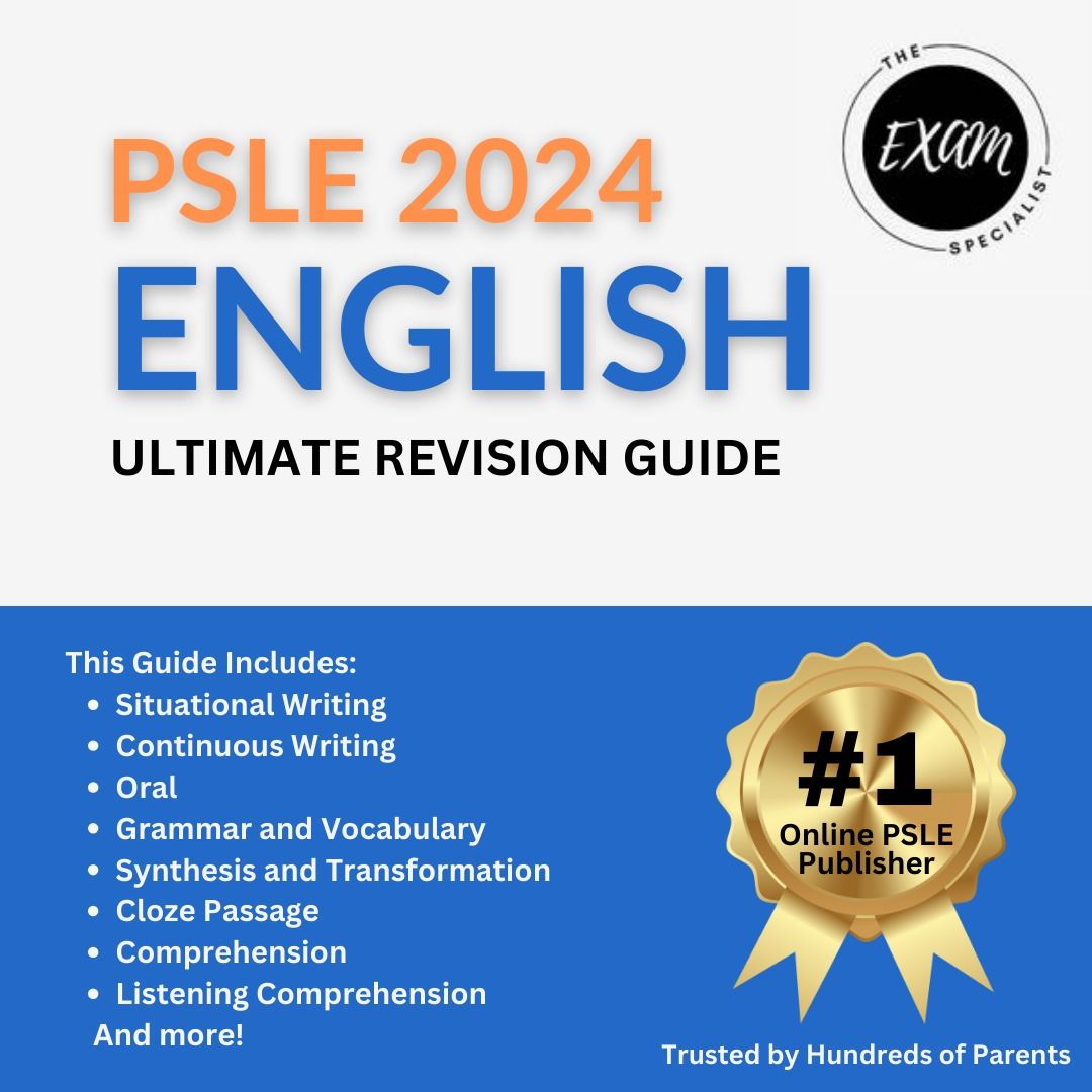 PSLE English 2024 Ultimate Revision Guide (2023 2024 Notes Summary ...