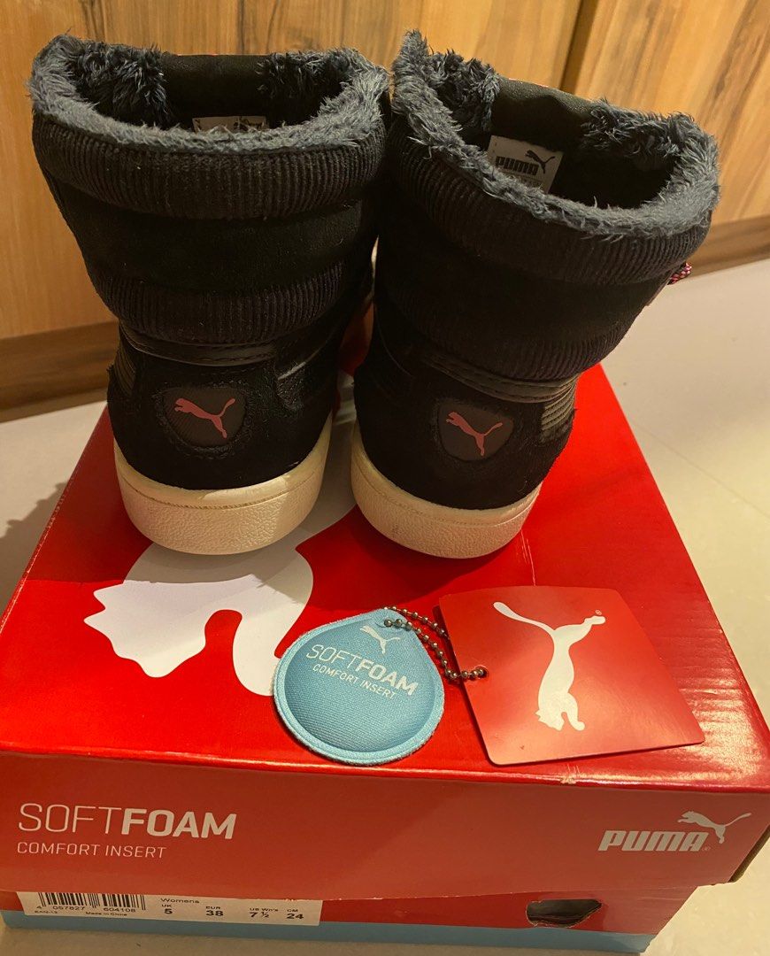 Puma sneaker for winter, Women's Fashion, Footwear, Sneakers on Carousell