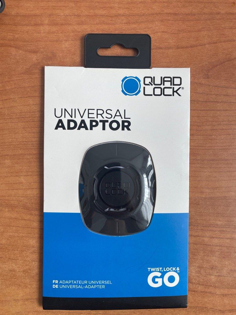 Quad-Lock Out Front Mount+ iPhone 12 case + new Universal Adaptor ...