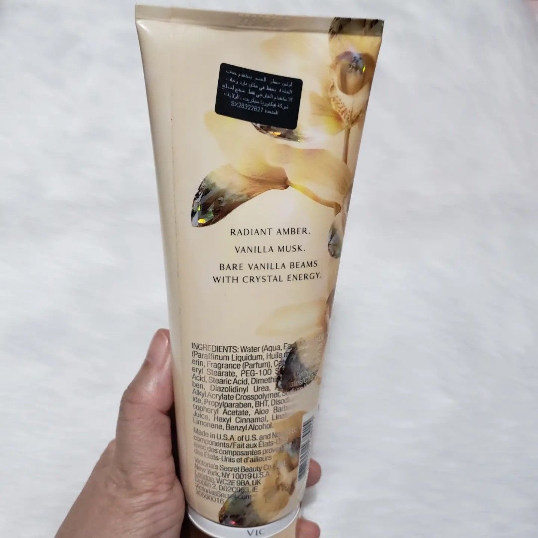 RARE! Victoria's Secret Bare Vanilla Crystal Lotion 236 ml Full Size ...