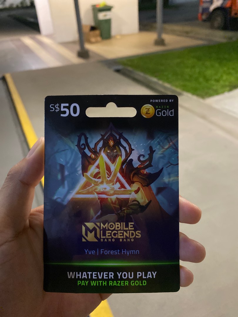 Razer Gold $50 Voucher, Video Gaming, Gaming Accessories, Game Gift ...