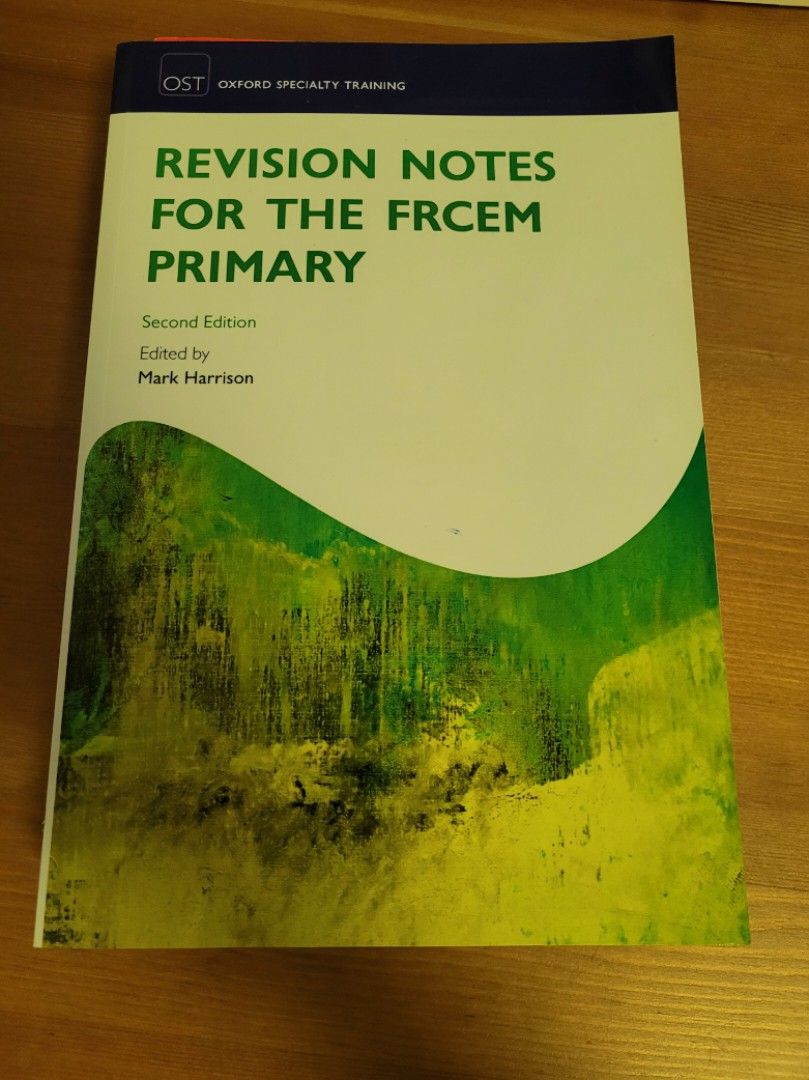 Revision notes for the frcem primary, 2nd edition, Hobbies & Toys ...