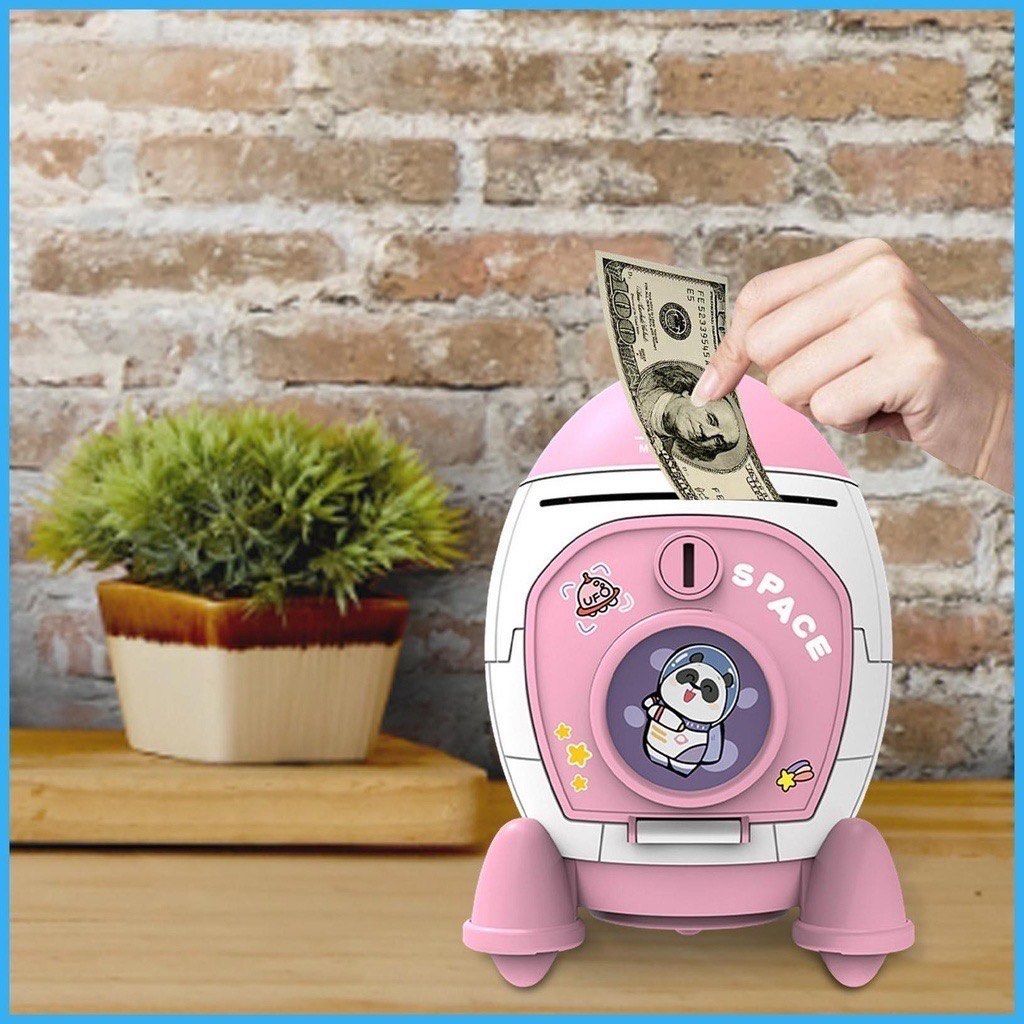 Rocket design save box, Hobbies & Toys, Toys & Games on Carousell